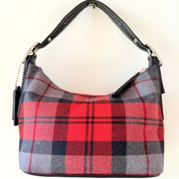 Coach | Bags | Coach Titan Hampton Plaid Purse Vintage Euc | Poshmark